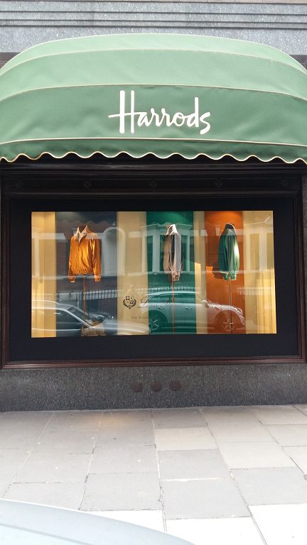 Loro Piana Harrods Display - New Crazy Colors