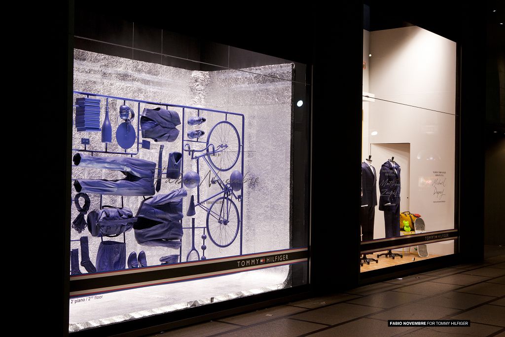 Tommy Hilfiger Windows Display - New Crazy Colors
